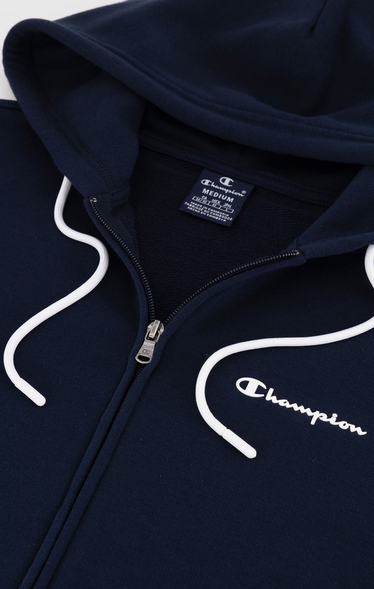 CHAMPION Hooded Full Zip Sweatshirt - Mode Wendeln Shop