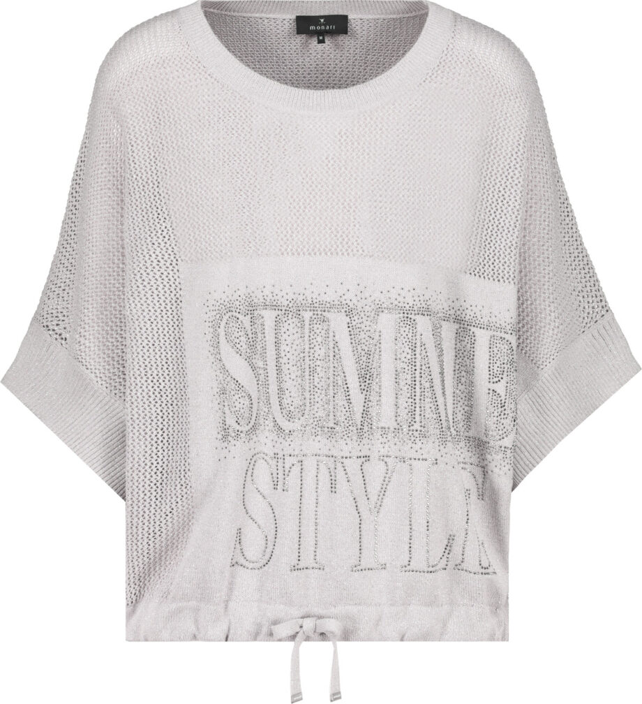 MONARI Ajour Pullover mit Fledermausärmeln - Mode Wendeln Shop