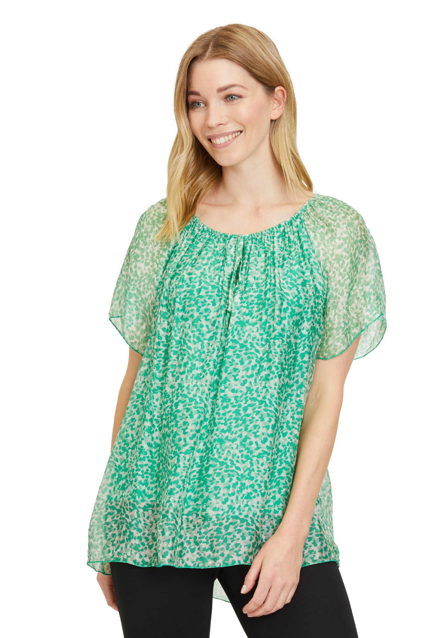 CARTOON Bluse mit Druck - Mode Wendeln Shop