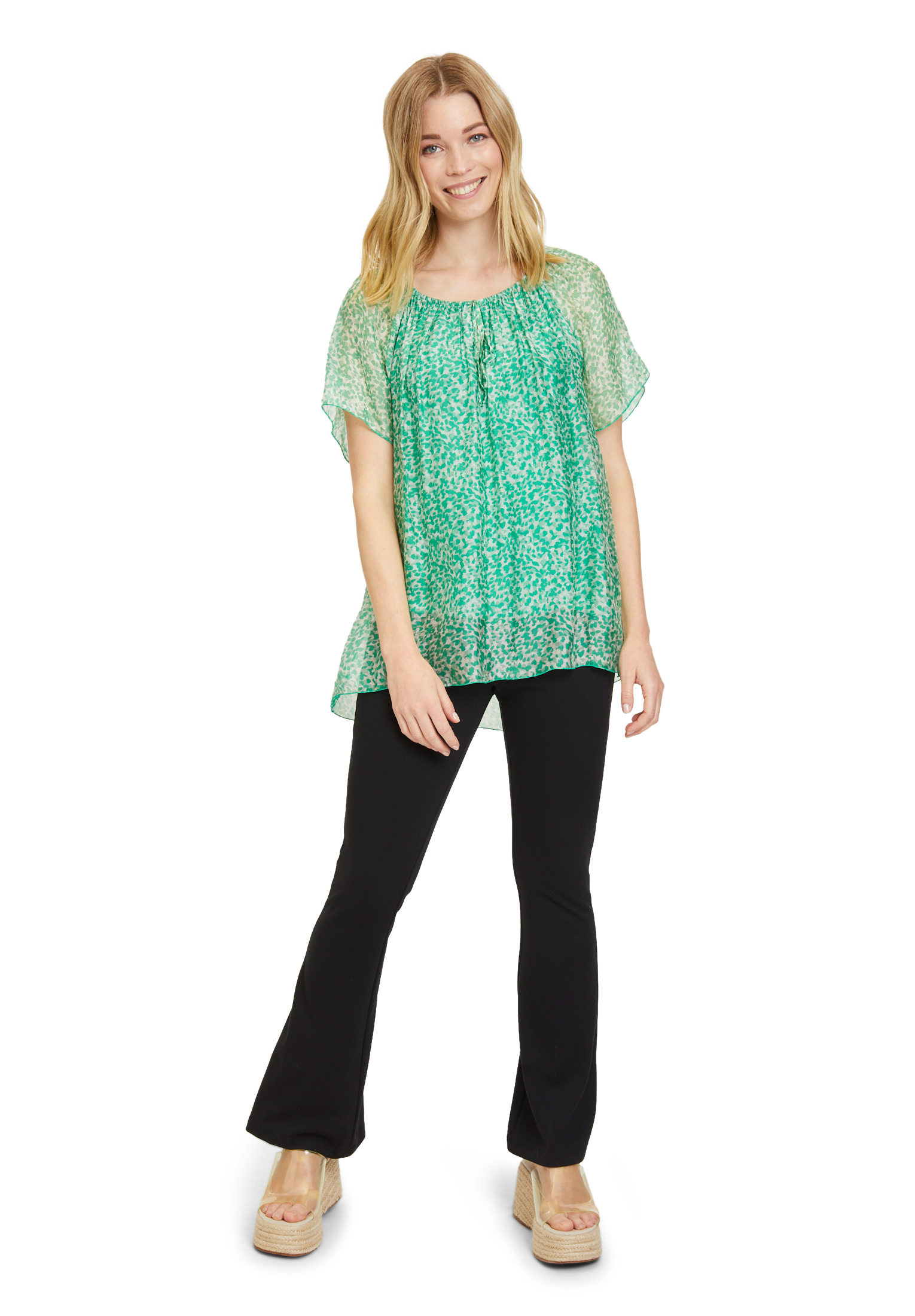 CARTOON Bluse mit Druck - Mode Wendeln Shop
