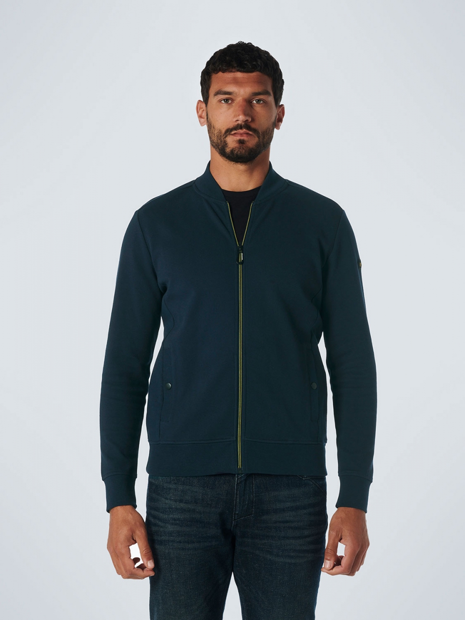 NO EXCESS Herren Sweatjacke Collegeform - Mode Wendeln Shop