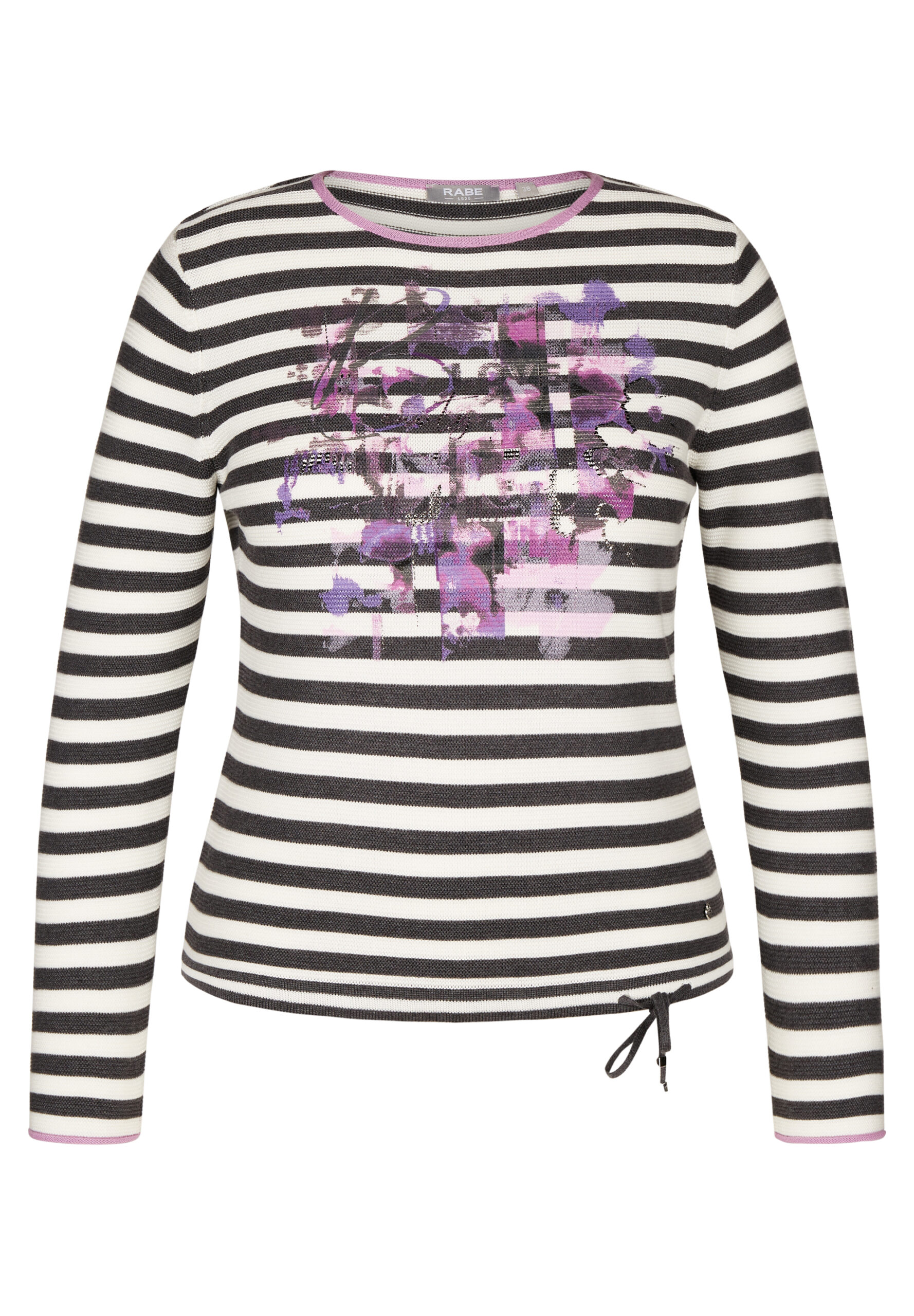 RABE Pullover mit Glanzprint - Mode Wendeln Shop