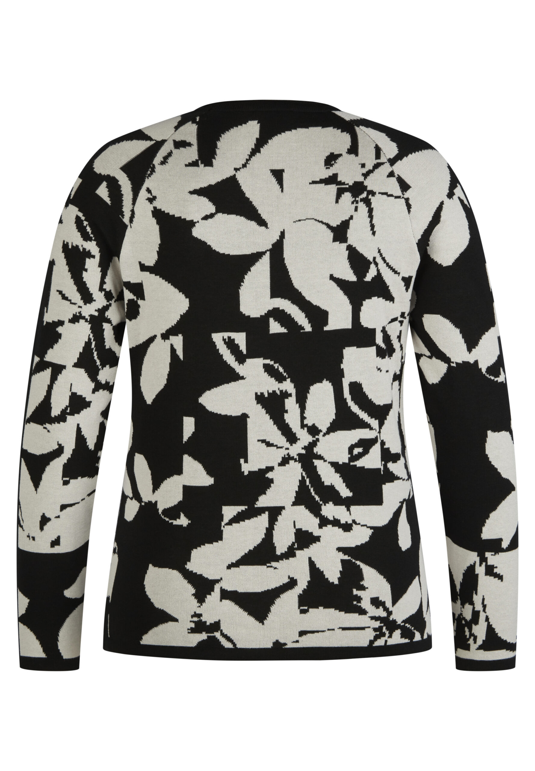 RABE Pullover mit floralem Muster - Mode Wendeln Shop