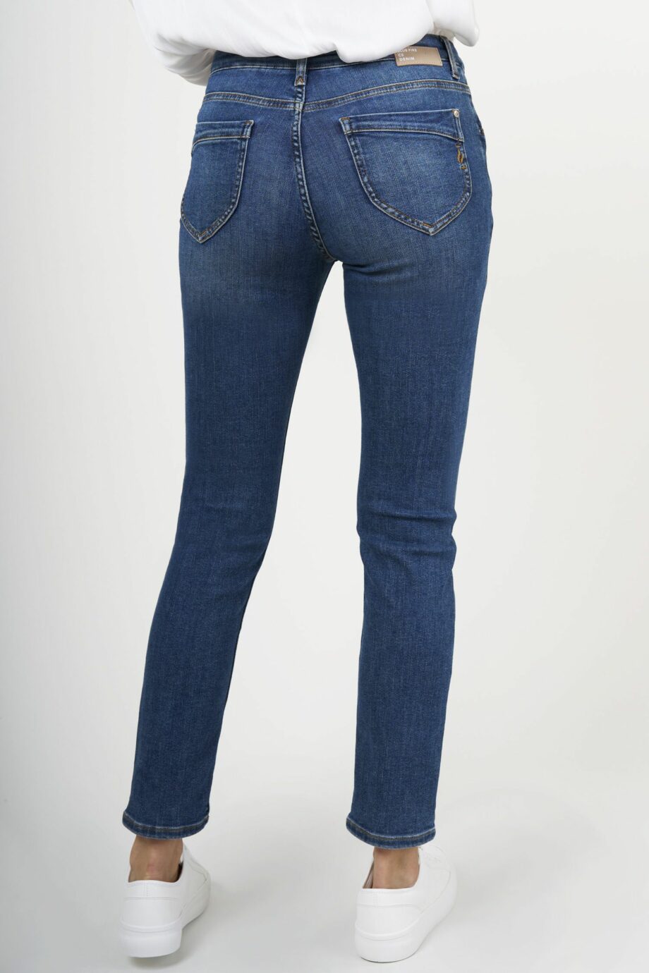 BLUE FIRE Damen Jeans Nancy slim in Blau - atlantic - Mode Wendeln Shop