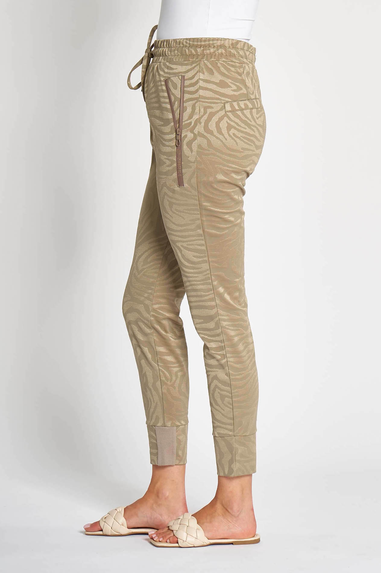 ZHRILL Damenblazer mit Safarimuster ZHFABIA - Mode Wendeln Shop